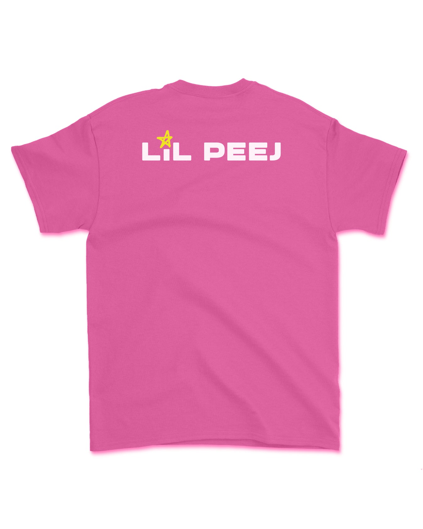 Lil Peej Pink Cartoon Shirt – Superstar Clothing